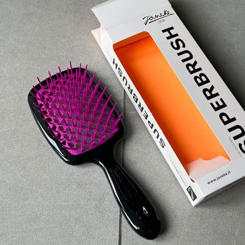 Щітка для волосся Janeke Superbrush The Original Italian Patent Black ...